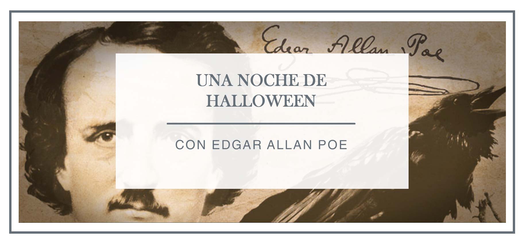 Una noche de Halloween con Edgar Allan Poe